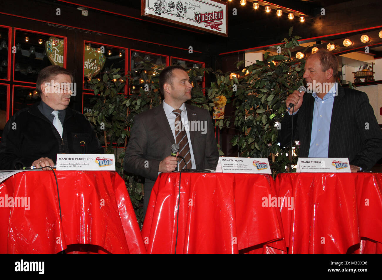 DOM-PK, 23.03.2011, Manfred Pluschies (Schaustellerverband), Michael ...