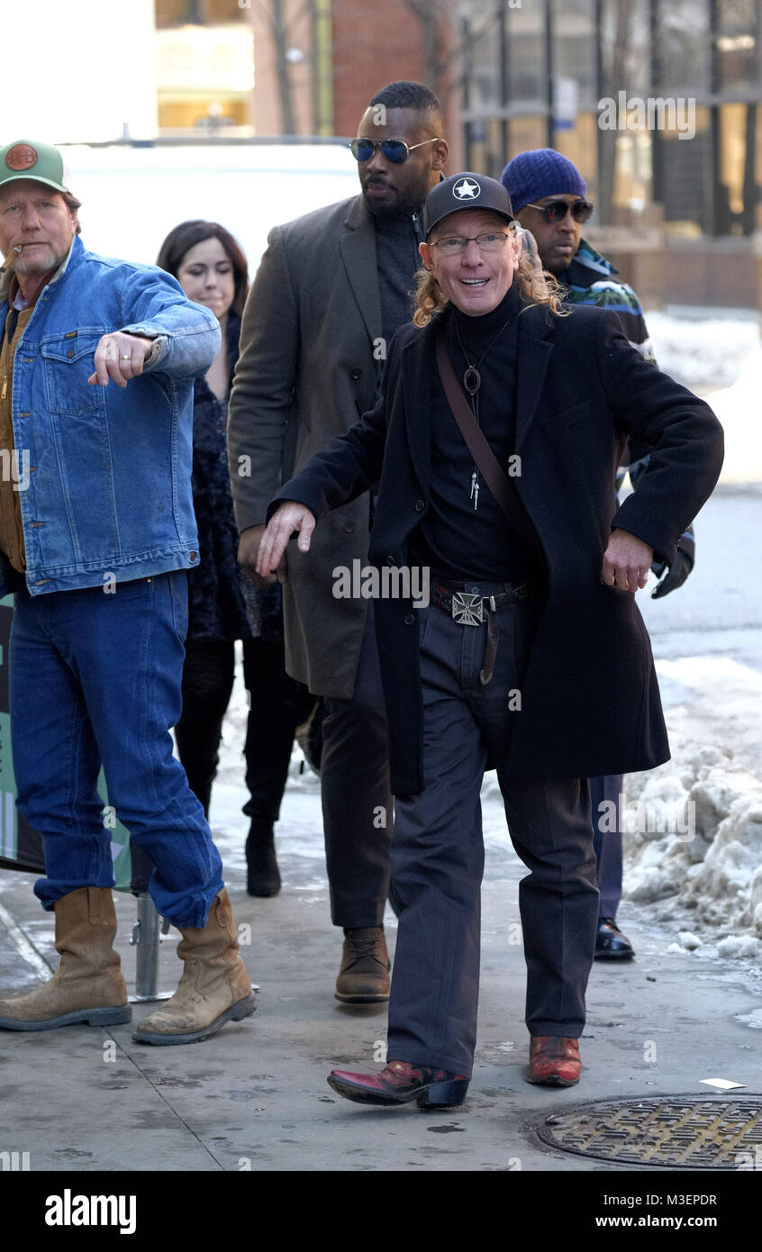 Hahn McConaughey und Wayne "Butch" Gilliam Ankommen bei AOL Bauen mit ...