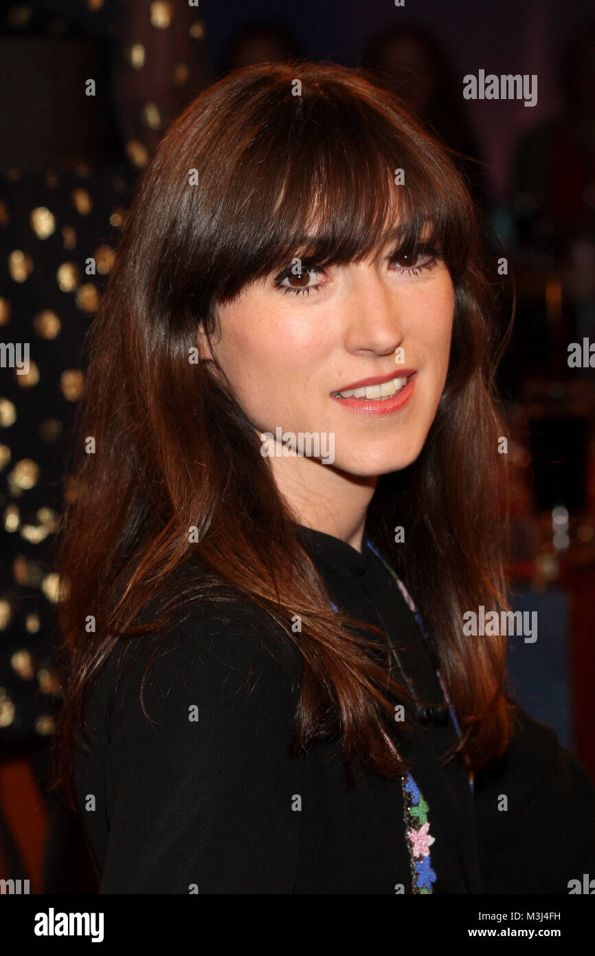 NDR Talkshow, 29.02.2008, Charlotte Roche Stockfotografie - Alamy