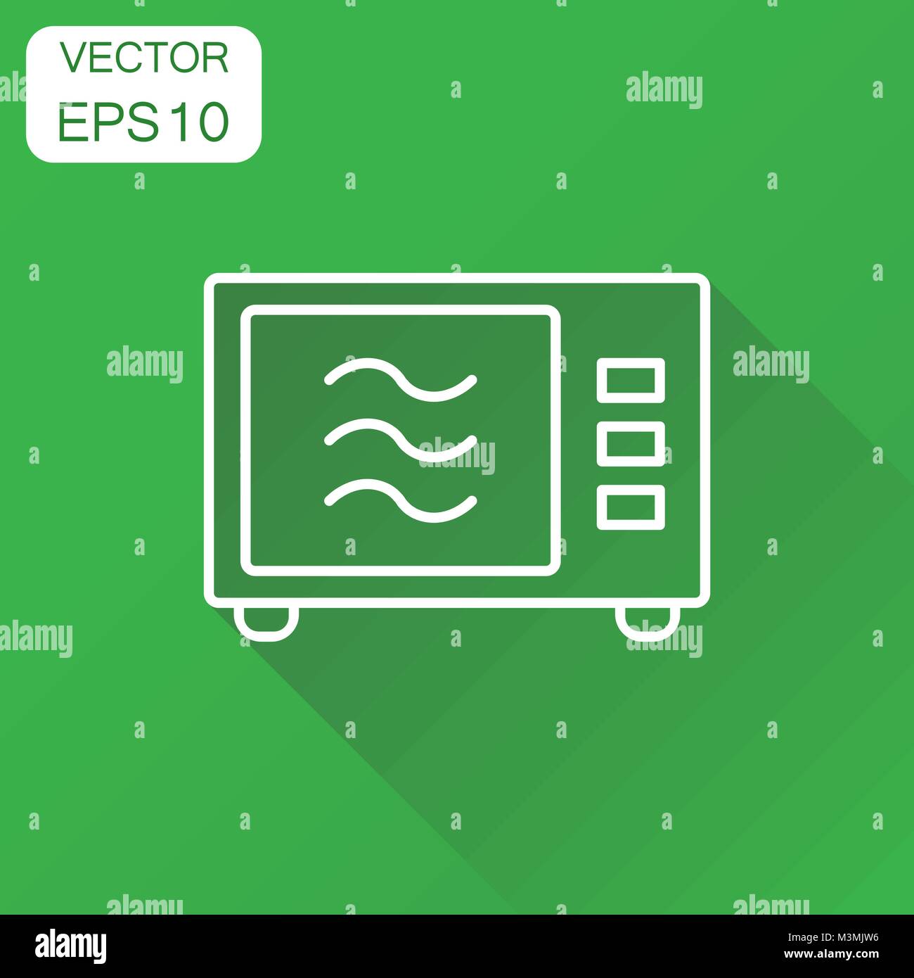 Mikrowelle Symbol. Geschäftskonzept Mikrowelle symbol Piktogramm ...