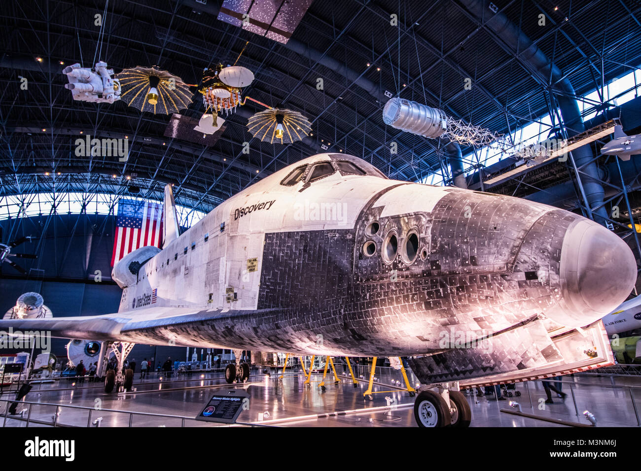 Discovery Space Shuttle, Smithsonian Museum Stockfotografie - Alamy