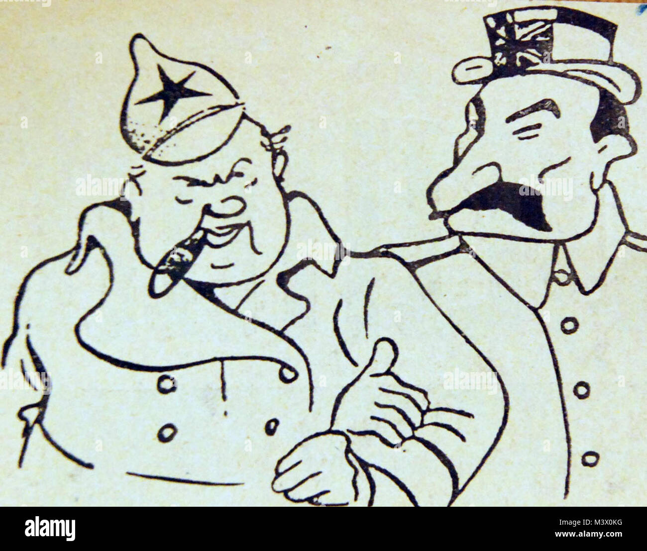 Stalin cartoon -Fotos und -Bildmaterial in hoher Auflösung – Alamy