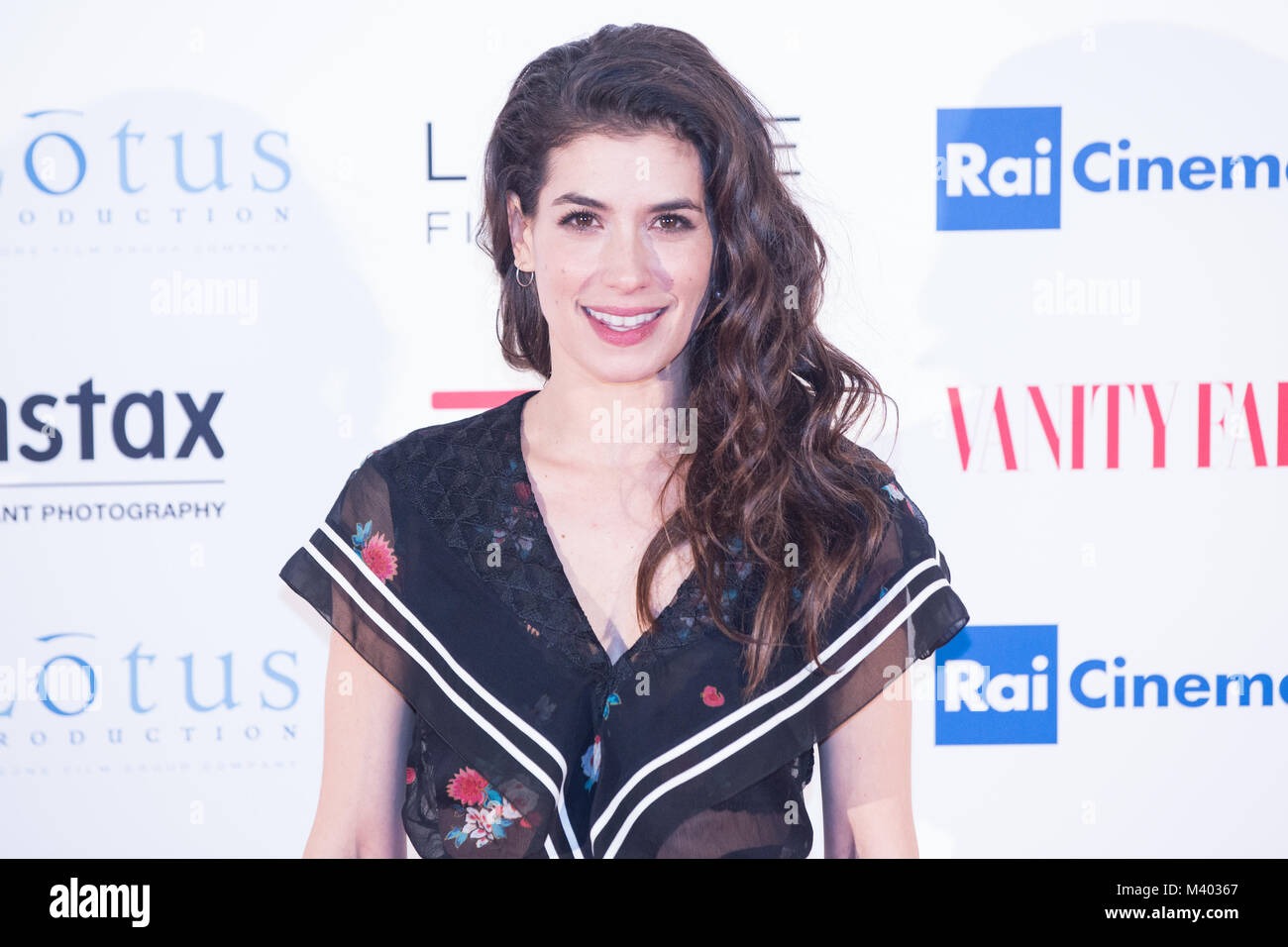Die italienische Schauspielerin Giulia Michelini (Foto von Matteo ...