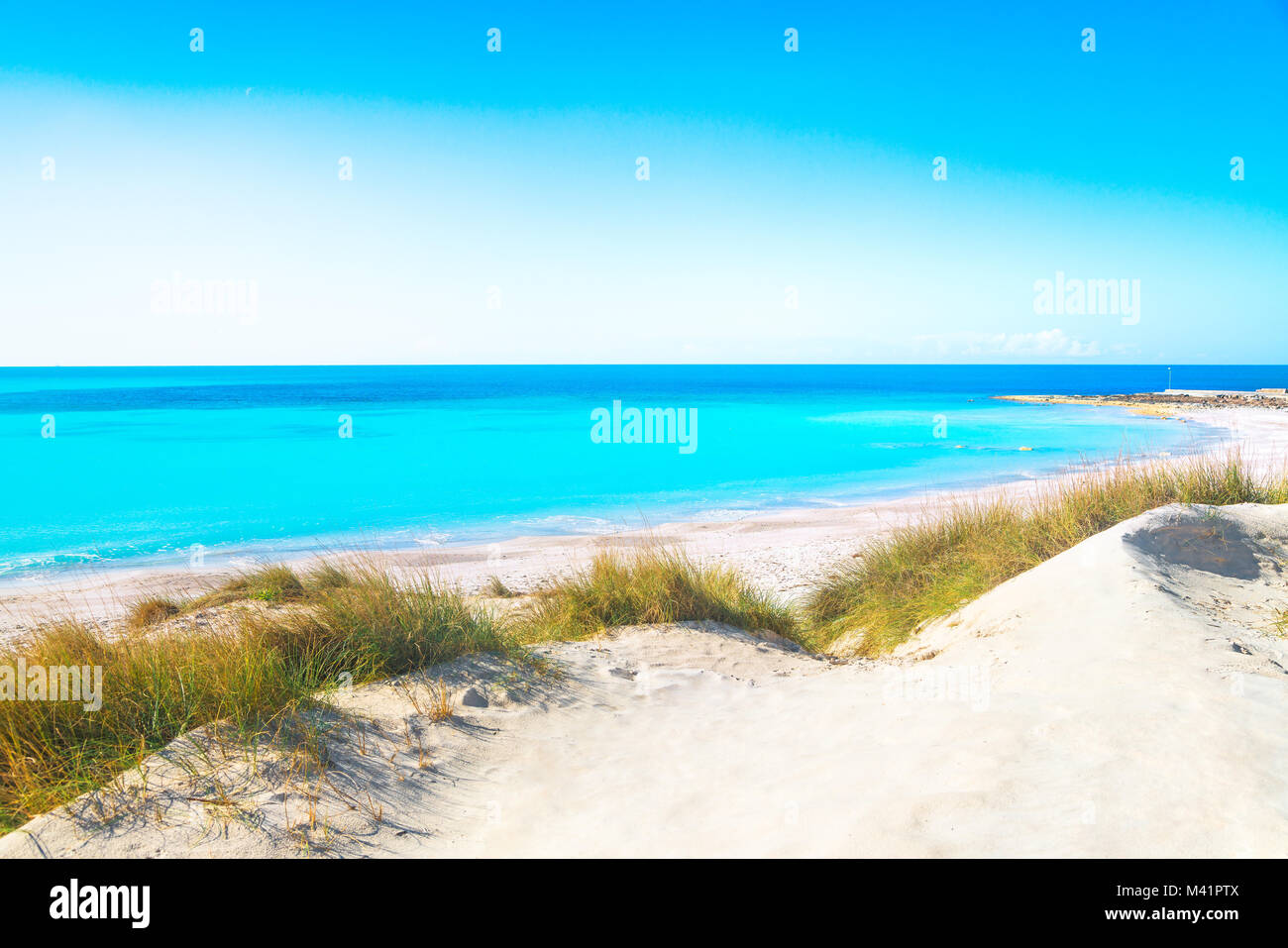 Rosignano Solvay Vada Castiglioncello, weißen Sand Strand und Küste ...