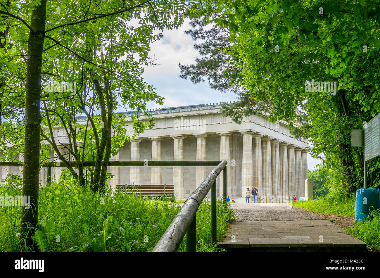 Walhalla Hall Near Regensburg Stockfotos und -bilder Kaufen - Alamy