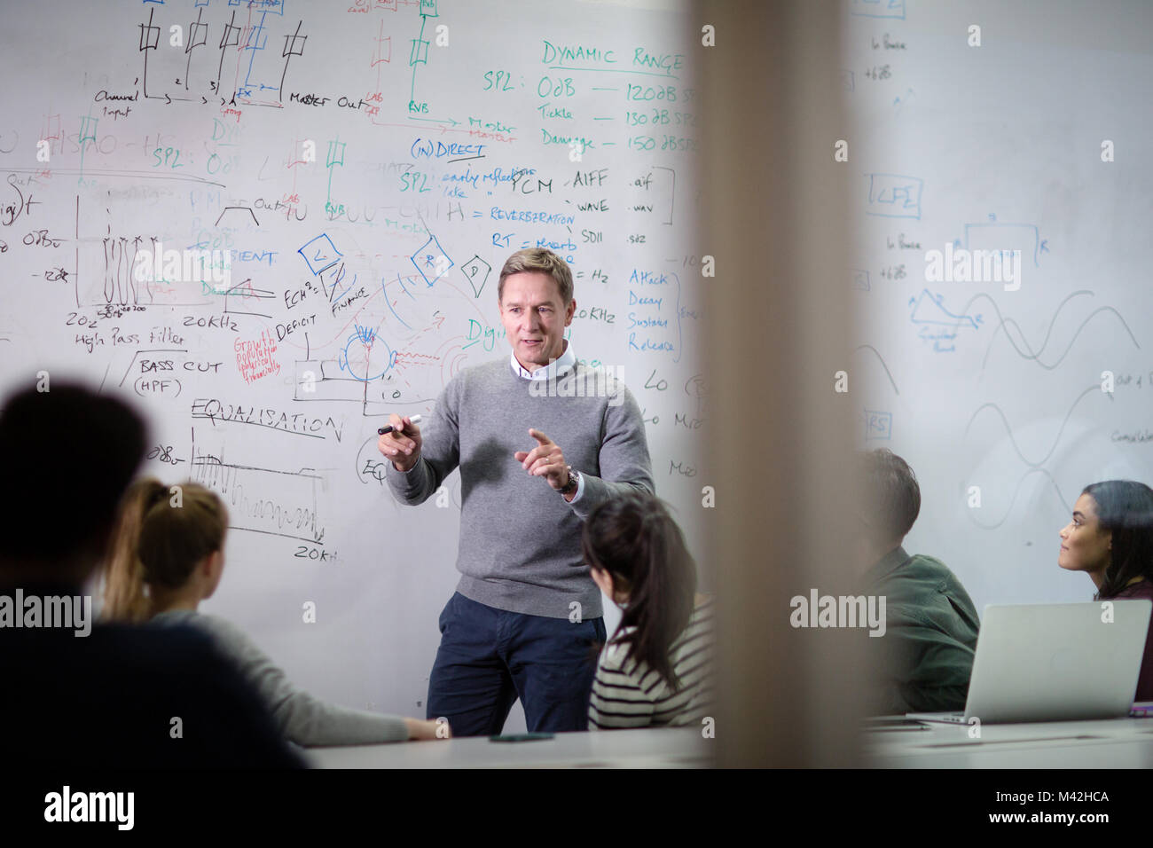 Pult lehrer klasse -Fotos und -Bildmaterial in hoher Auflösung – Alamy