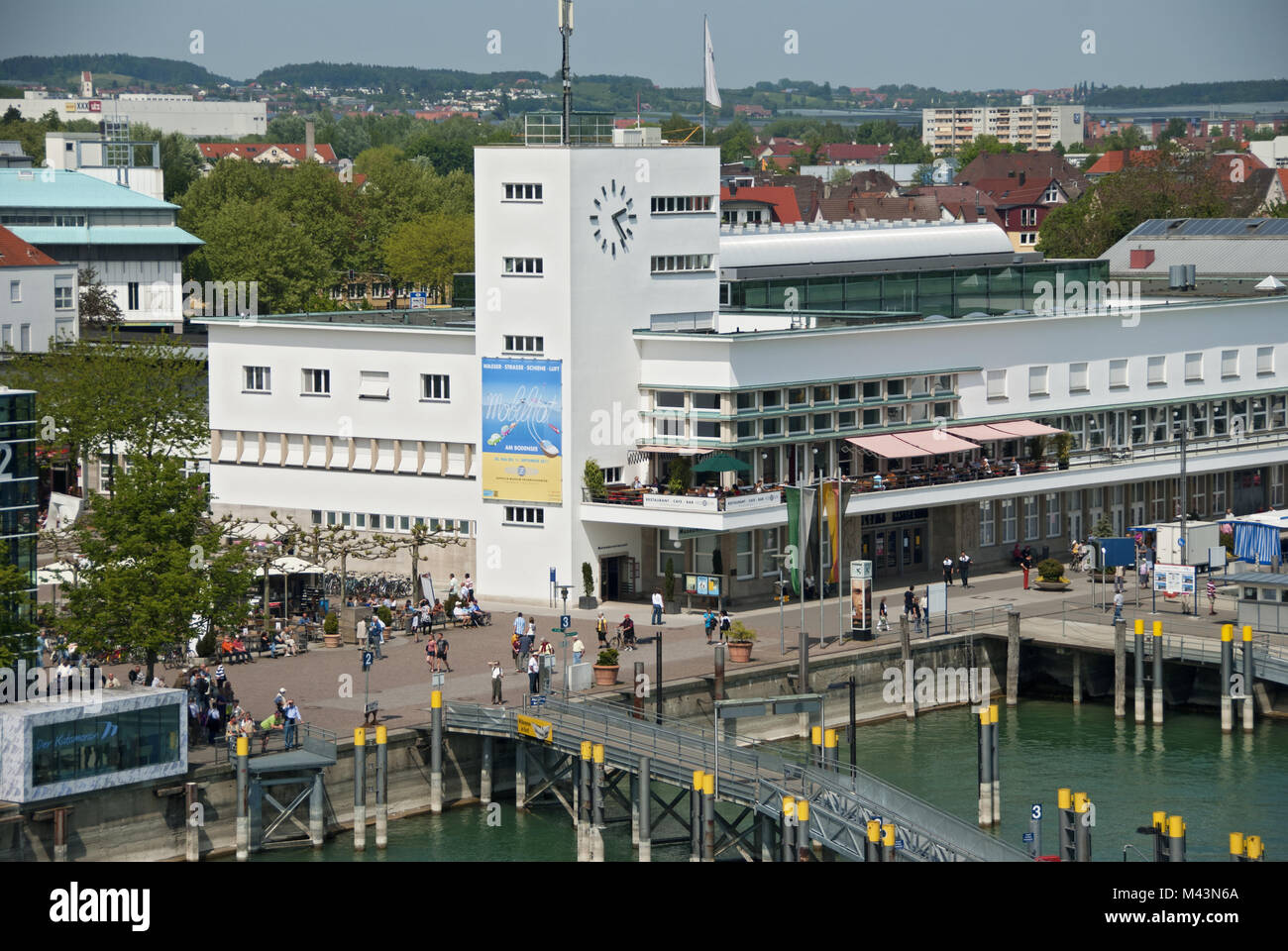 Zeppelin Museum am Hafen von Friedrichshafen Stockfotografie - Alamy