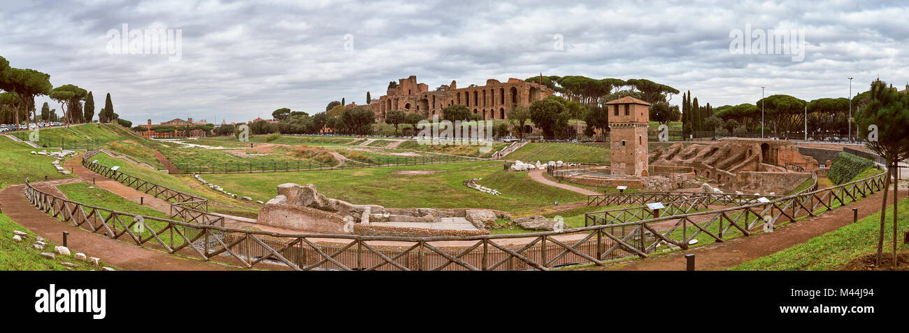 Rom, Circus Maximus Stockfotografie - Alamy