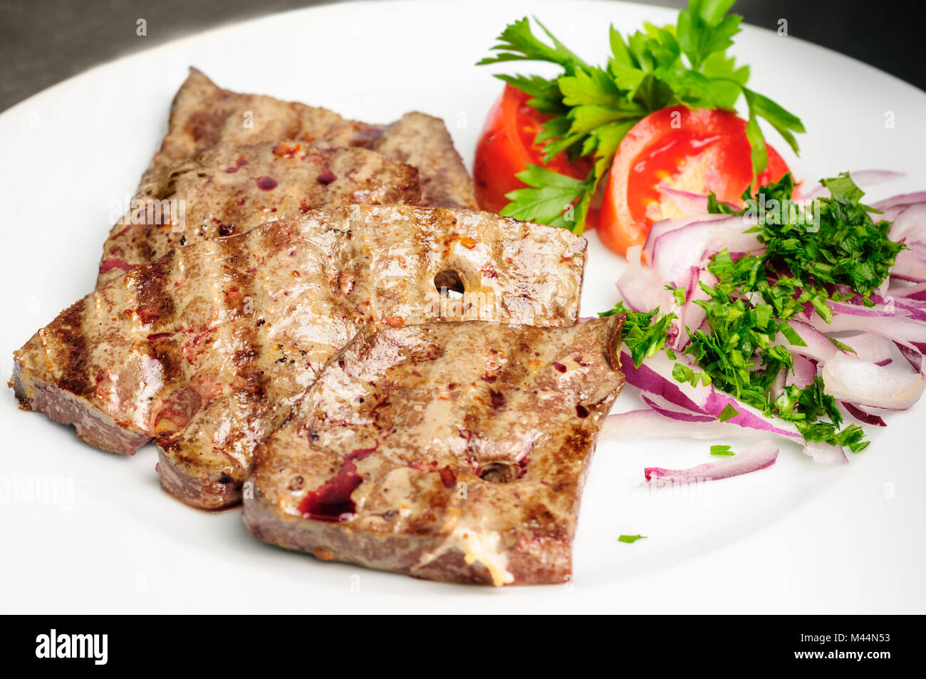 Gebratene Rinderleber - Rezepte Suchen