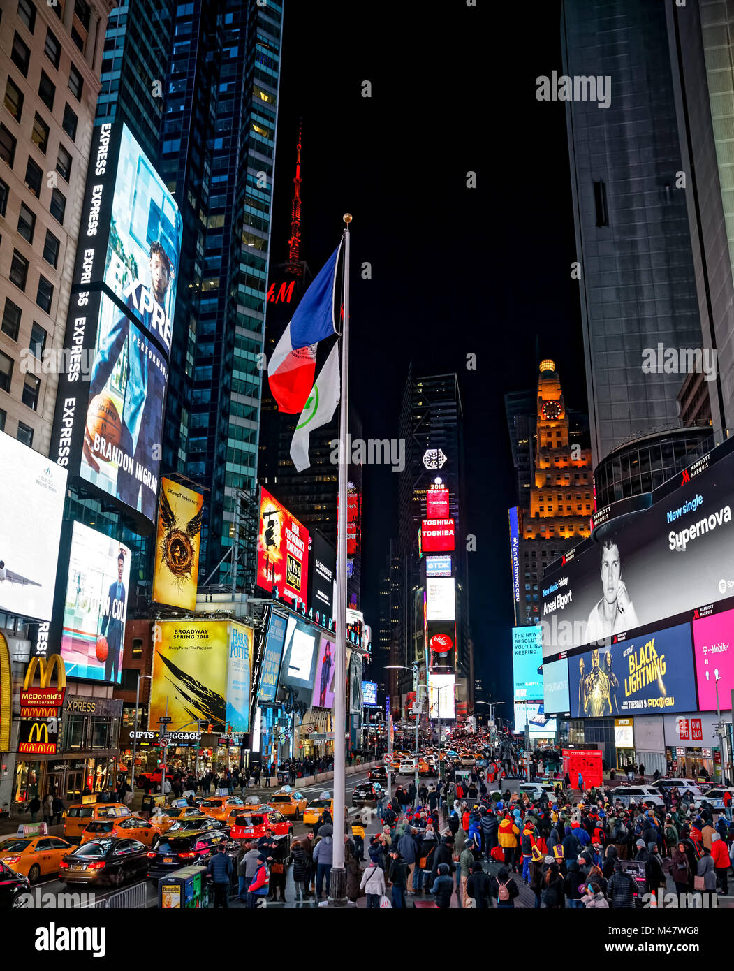 New York Times Square Stockfotos und -bilder Kaufen - Alamy