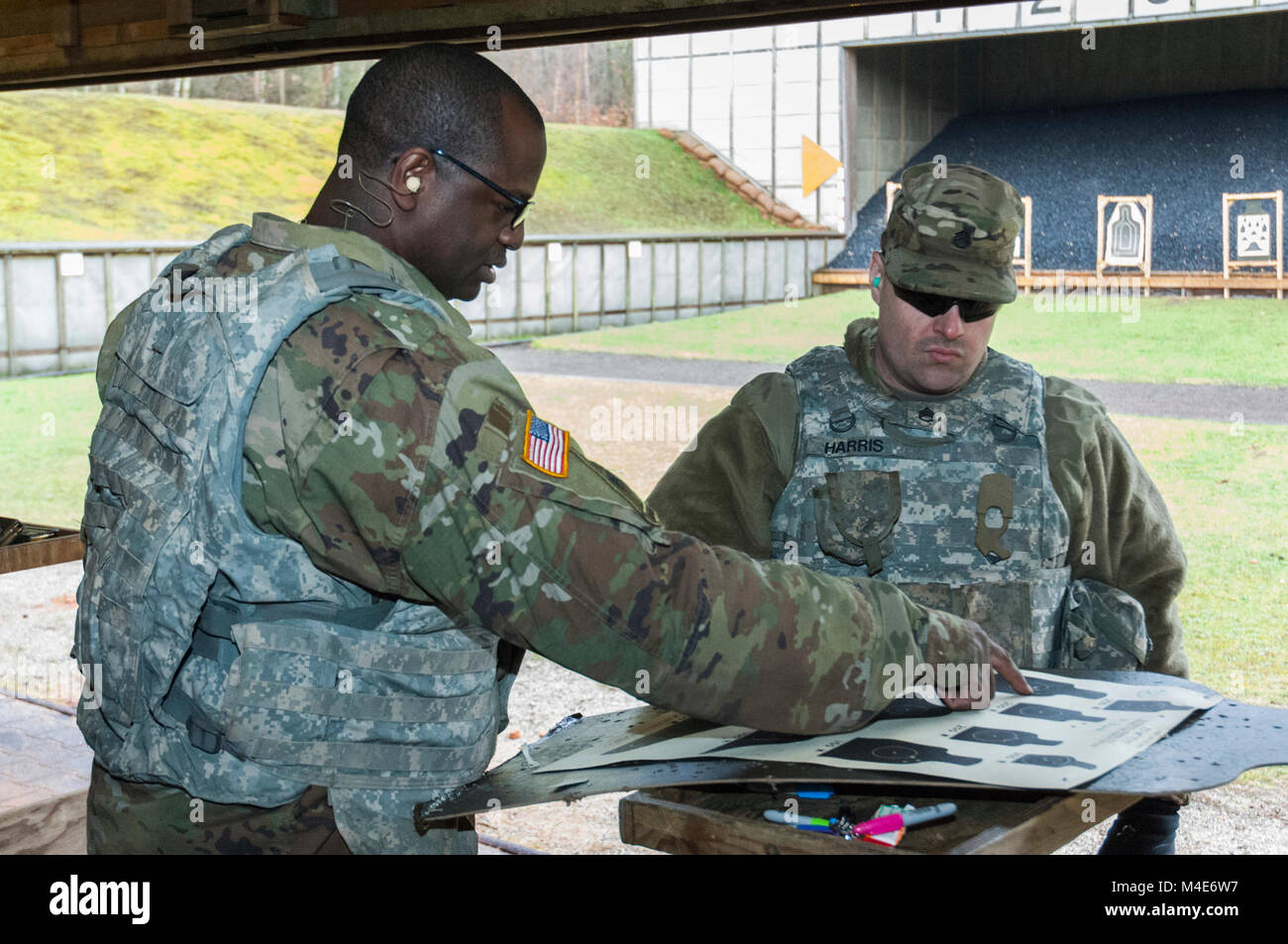 Mitglieder des 18 Military Police Brigade des 21 Theater Sustainment ...