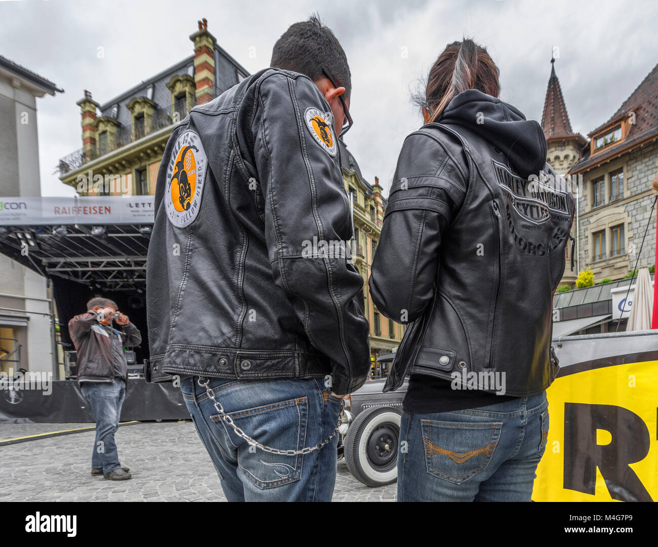 Biker leder -Fotos und -Bildmaterial in hoher Auflösung – Alamy