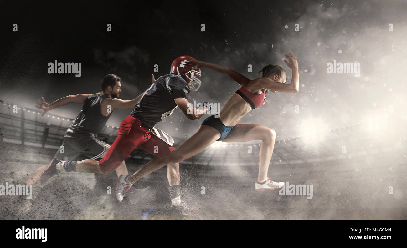 Sportarten collage -Fotos und -Bildmaterial in hoher Auflösung – Alamy