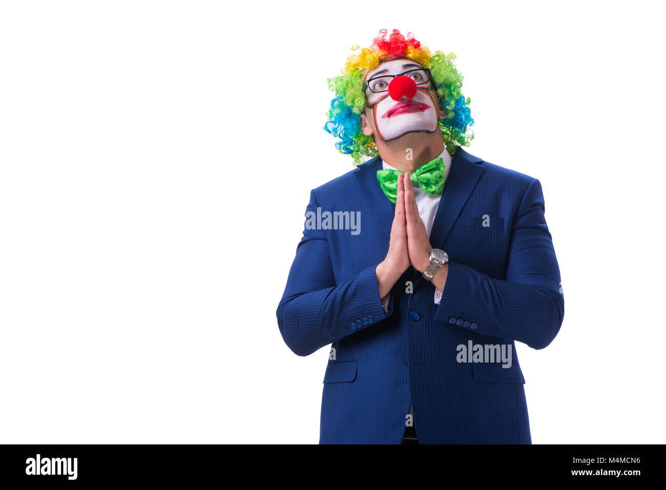 Clown praying -Fotos und -Bildmaterial in hoher Auflösung – Alamy