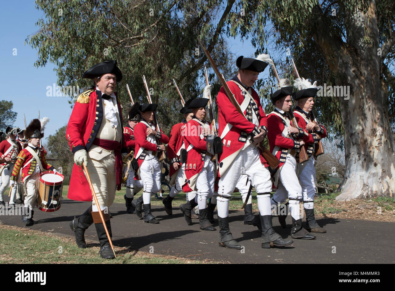 British redcoats redcoat marching -Fotos und -Bildmaterial in hoher ...