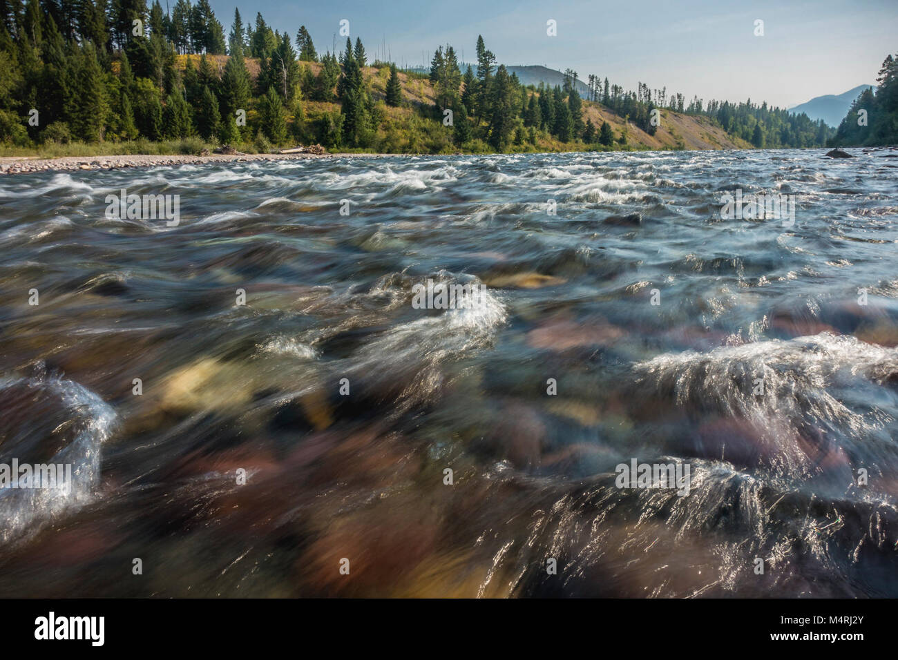 North Fork des Flathead River.. North Fork des Flathead River ...
