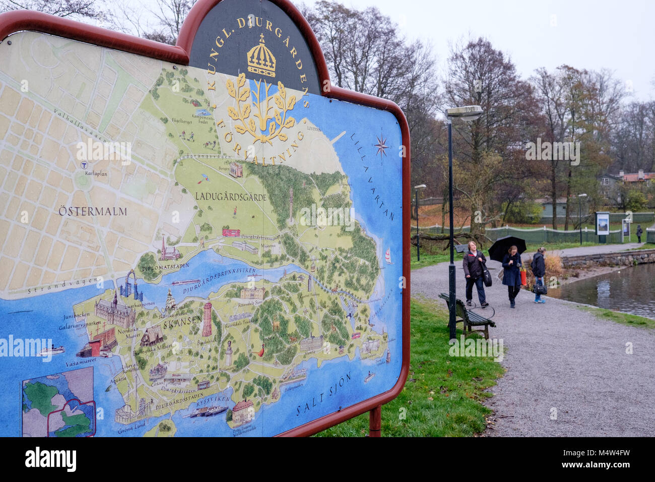 Djurgarden karte -Fotos und -Bildmaterial in hoher Auflösung – Alamy
