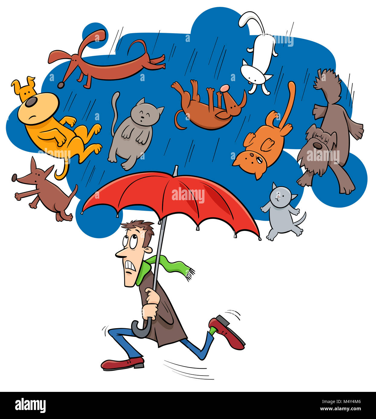 Raining cats and dogs -Fotos und -Bildmaterial in hoher Auflösung – Alamy