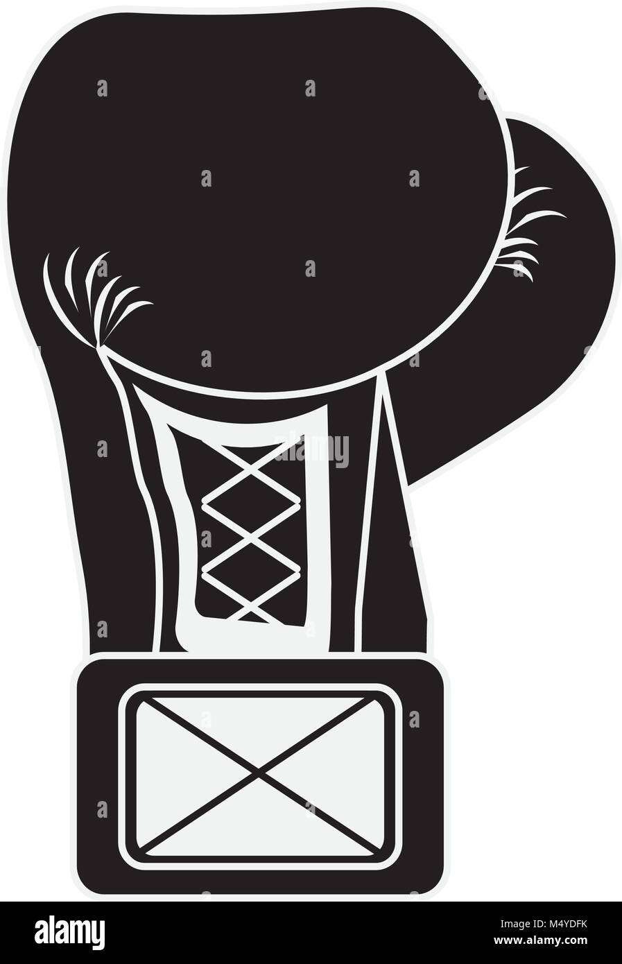 Red Boxing Gloves Icon Cartoon Stockfotos und -bilder Kaufen - Alamy