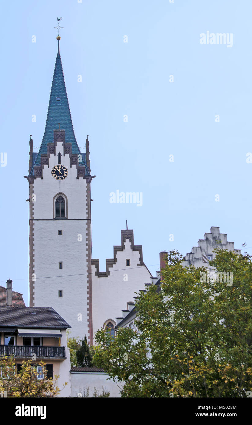 Altstadt Engen mit Stadt Kirche Mariä Himmelfahrt Stockfotografie - Alamy