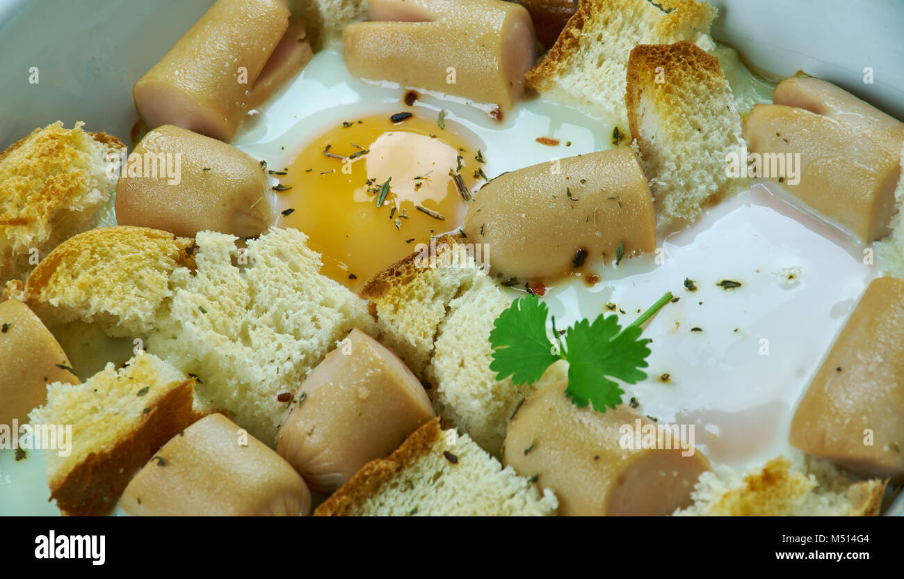 Wurst mit ei -Fotos und -Bildmaterial in hoher Auflösung – Alamy