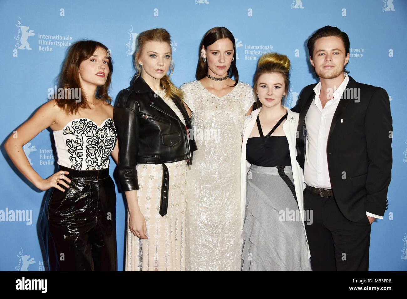 Berlin, Deutschland. 19 Feb, 2018. Lola Bessis, Natalie Dormer, Lily ...