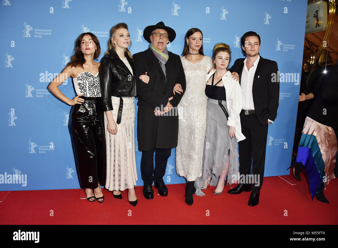 Berlin, Deutschland. 19 Feb, 2018. Lola Bessis, Natalie Dormer, Dieter ...