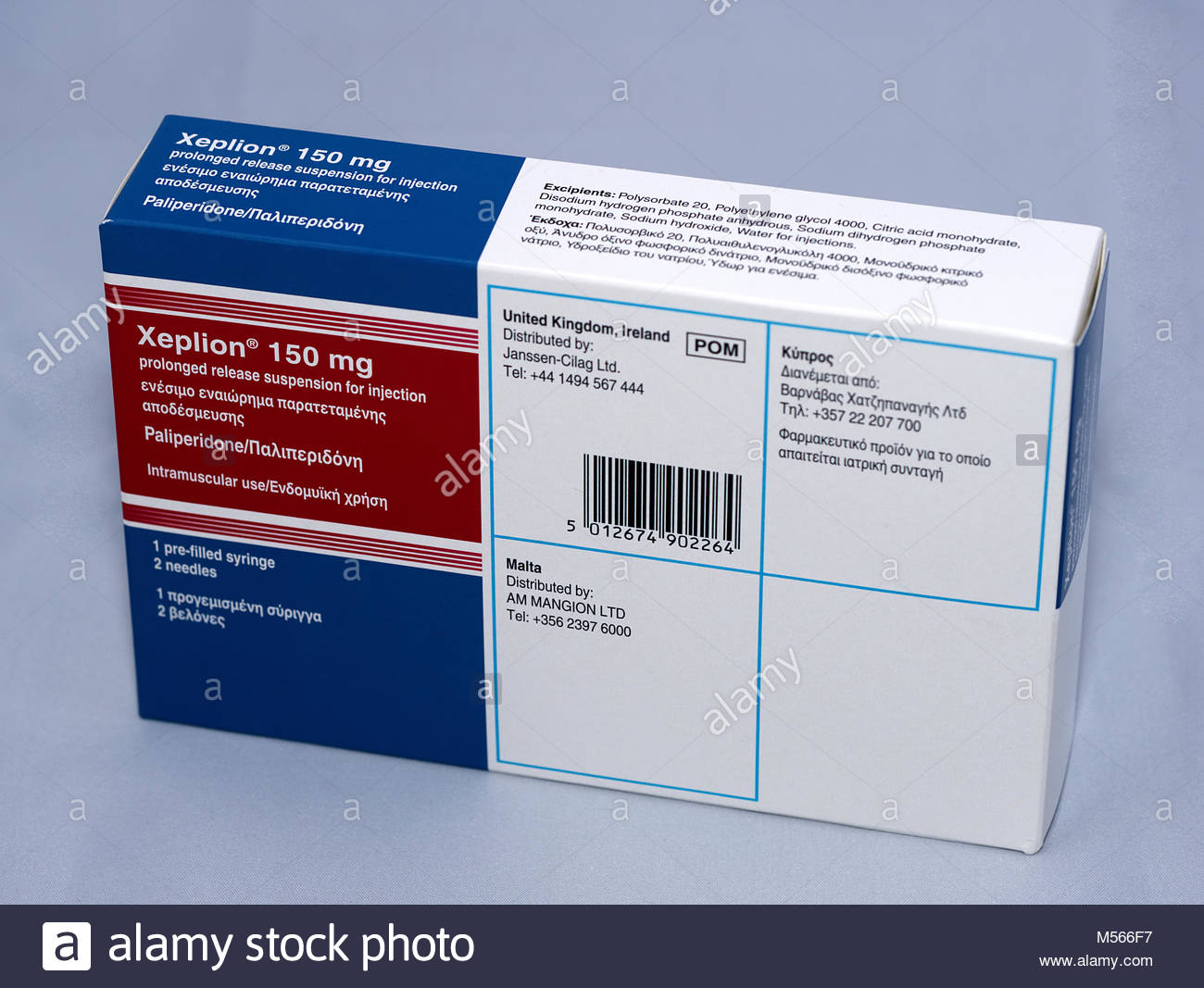 Xeplion® (Paliperidone), ein atypisches antipsychotisches Medikament ...