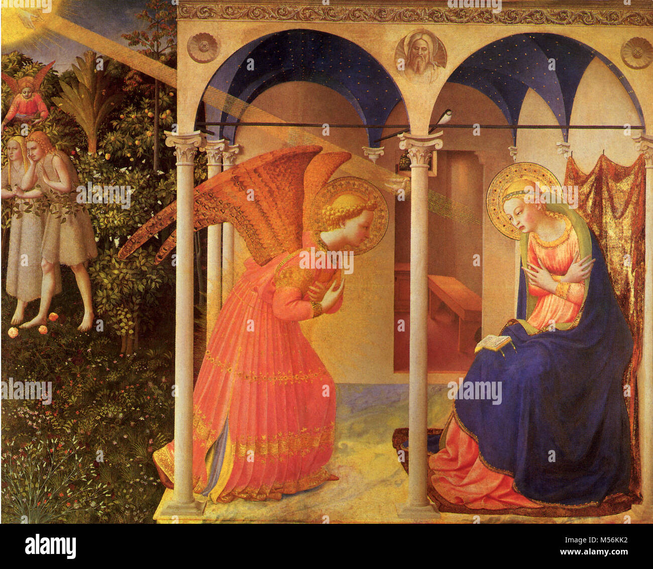 The Annunciation Fra Angelico Stockfotos und -bilder Kaufen - Alamy
