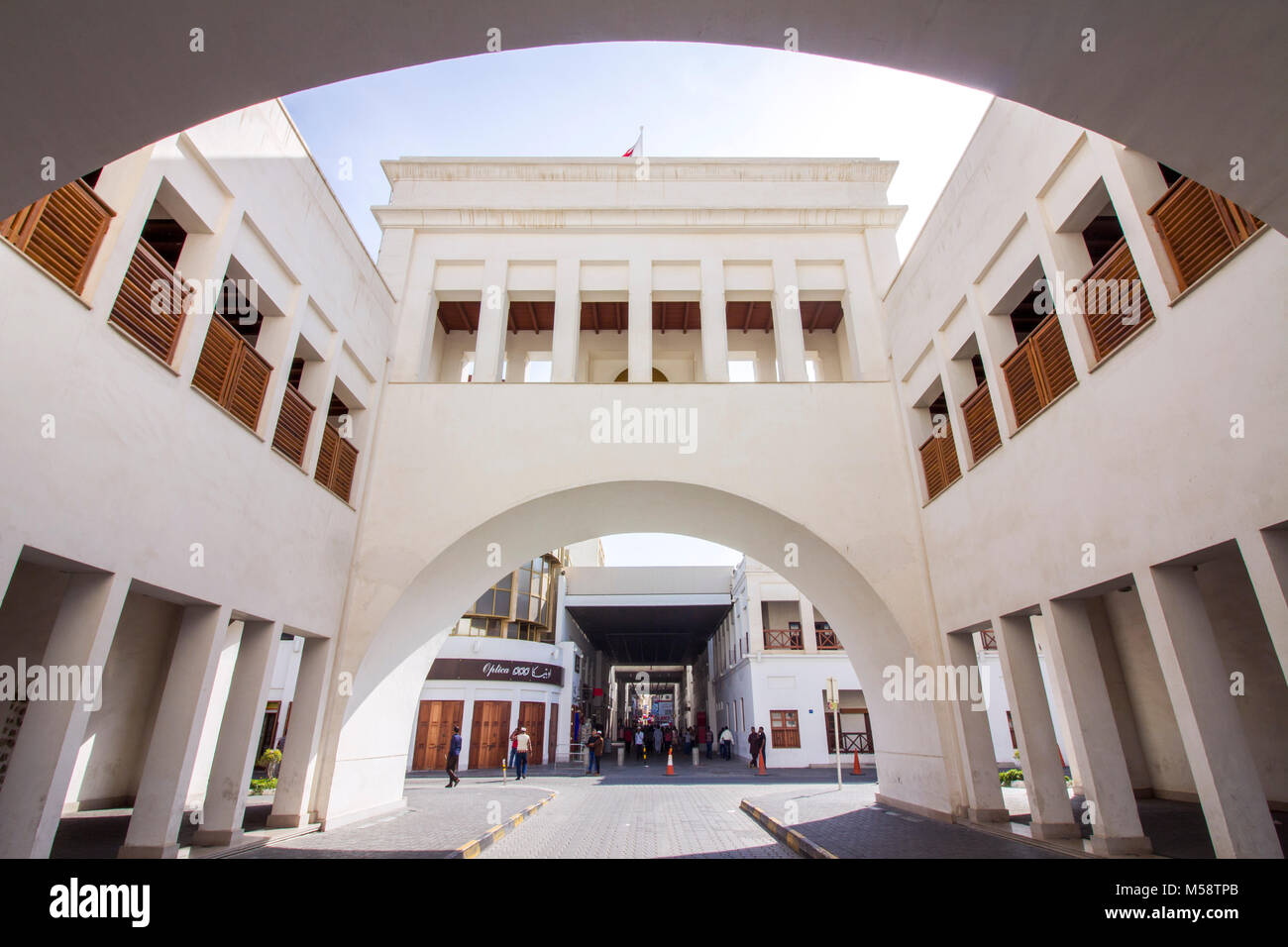 Bab Al Bahrain Souq Stockfotos und -bilder Kaufen - Alamy