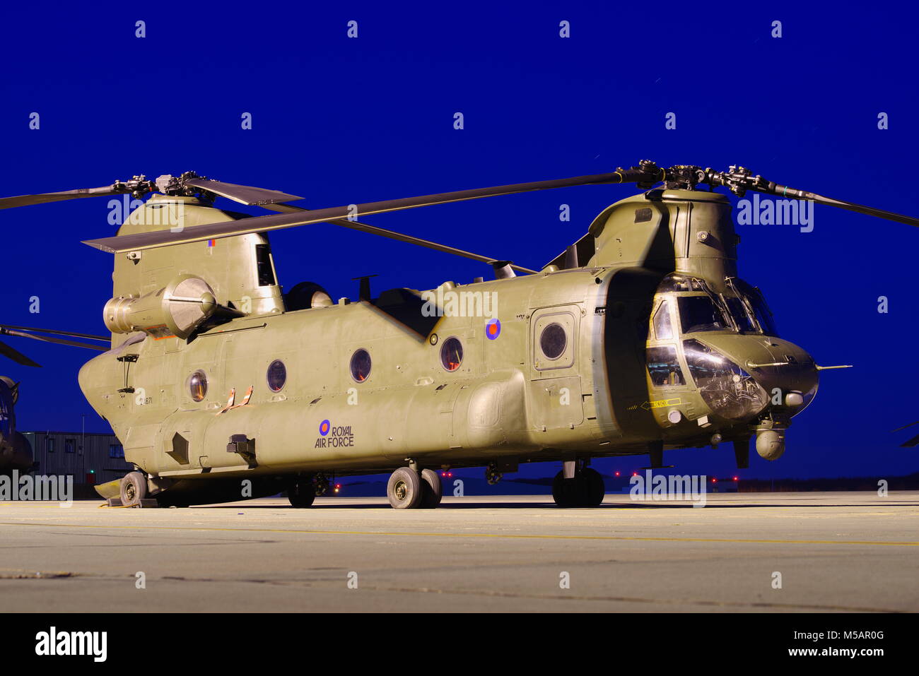 Boeing Vertol CH-47, Chinook Helicopter, RAF Odiham Stockfotografie - Alamy