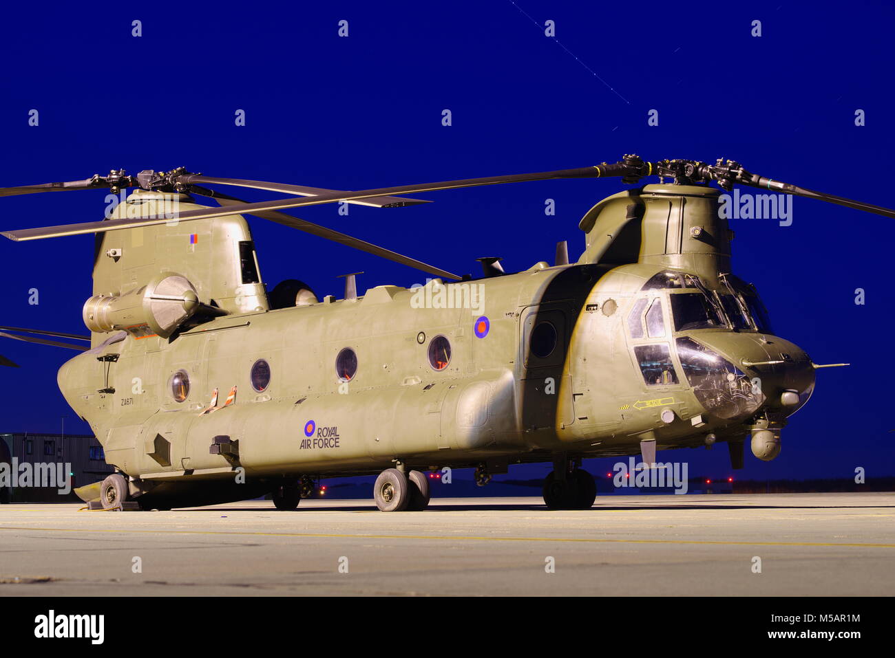 Boeing Vertol CH-47, Chinook Helicopter, RAF Odiham Stockfotografie - Alamy