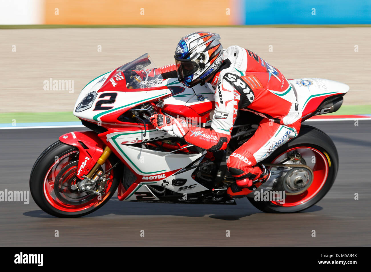 Leon Camier (GBR) von MV Agusta Reparto Corse, 2017 MOTUL FIM Superbike ...