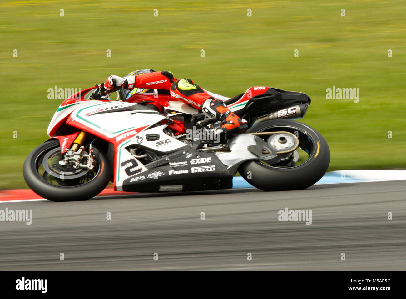 Leon Camier (GBR) von MV Agusta Reparto Corse, 2017 MOTUL FIM Superbike ...