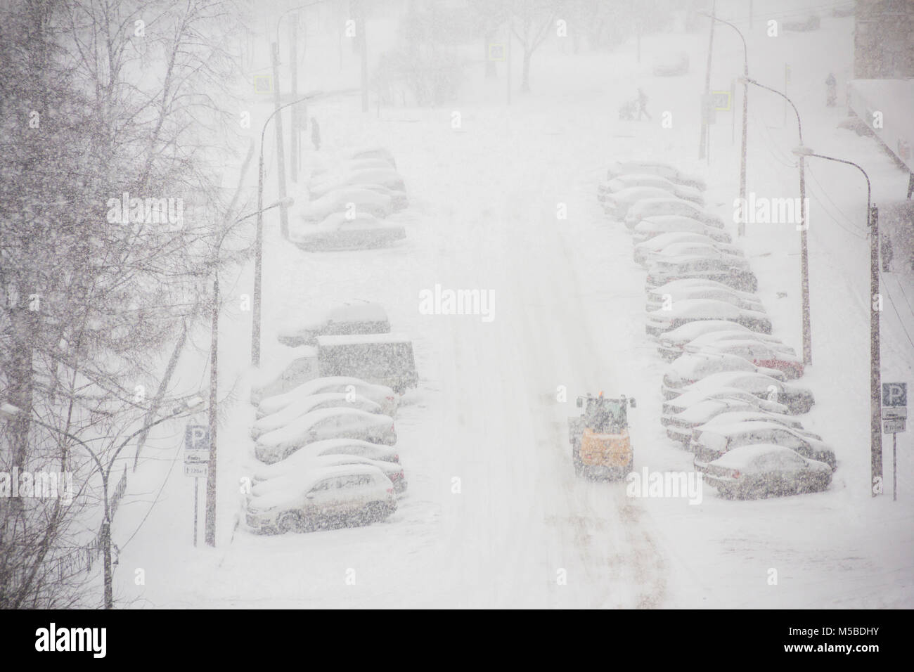 Schneeszene stadt -Fotos und -Bildmaterial in hoher Auflösung – Alamy