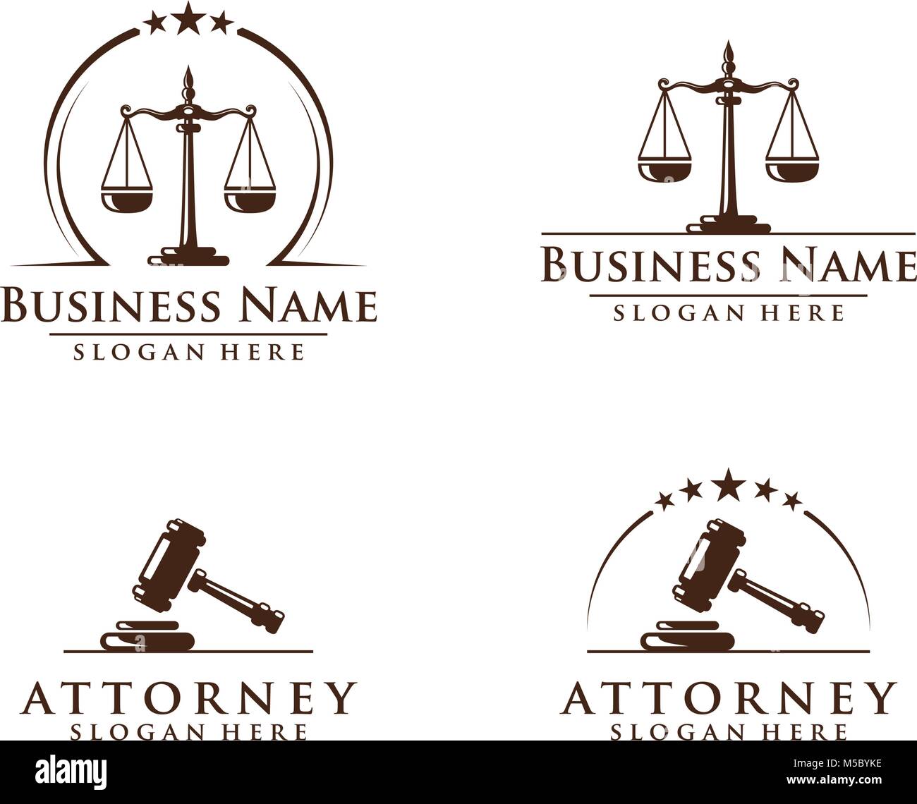 Attorney logo -Fotos und -Bildmaterial in hoher Auflösung – Alamy