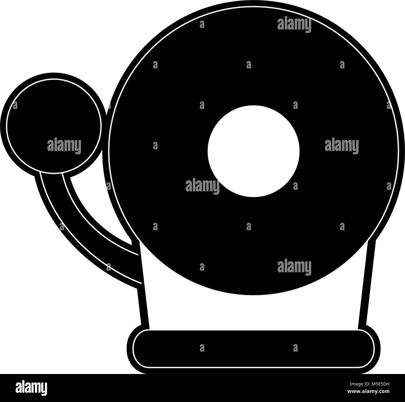 Feueralarm icon image Stock-Vektorgrafik - Alamy