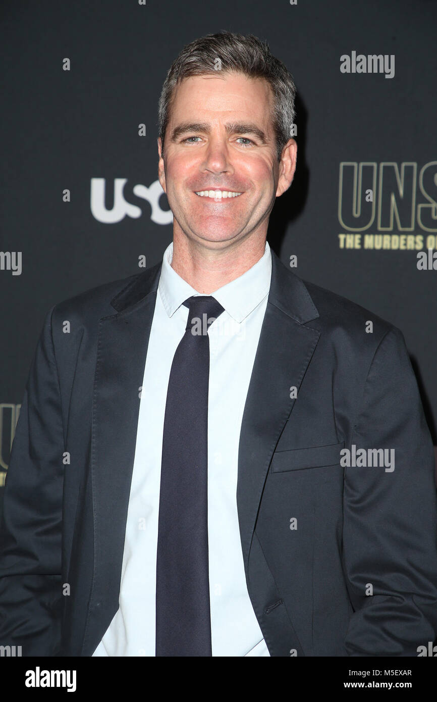 HOLLYWOOD, CA - 22. Februar: Kyle Lange, bei der Premiere von USA ...
