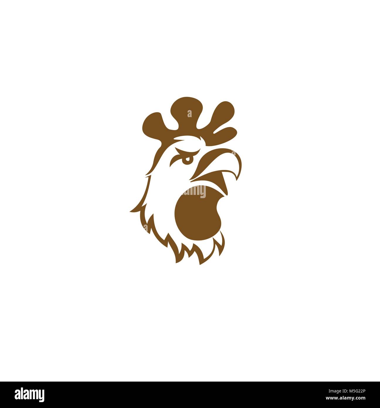 Huhn Logo Stock-Vektorgrafiken kaufen - Alamy