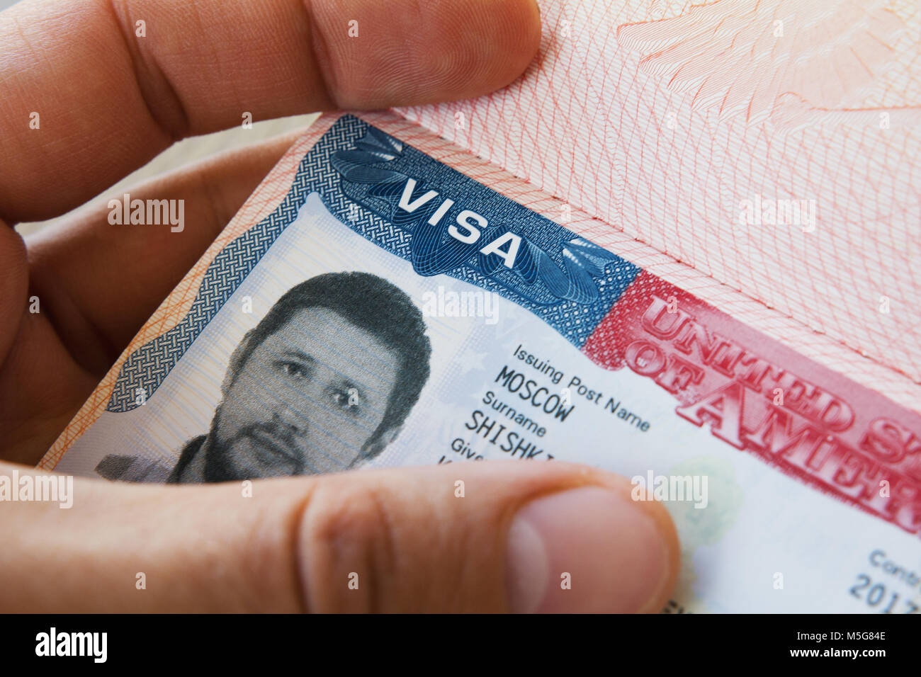 Visum Europa Stockfotos und -bilder Kaufen - Alamy