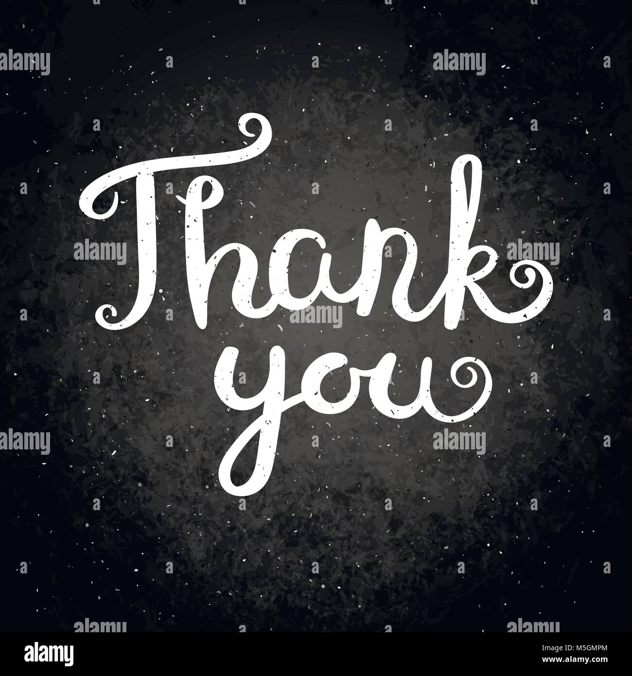 Danke. Hand gezeichnet Vektor Schriftzug Phrase. Moderne motivierender ...