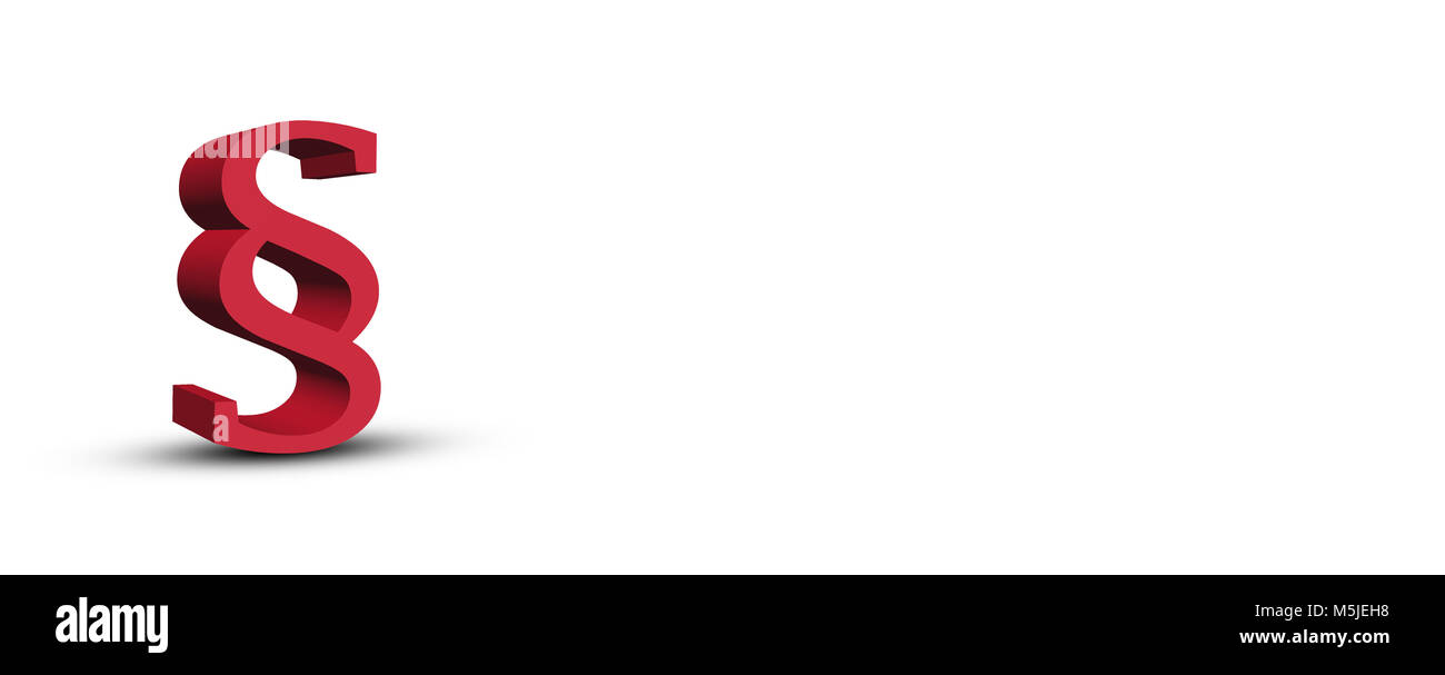 Paragraf symbol Ausgeschnittene Stockfotos und -bilder - Alamy