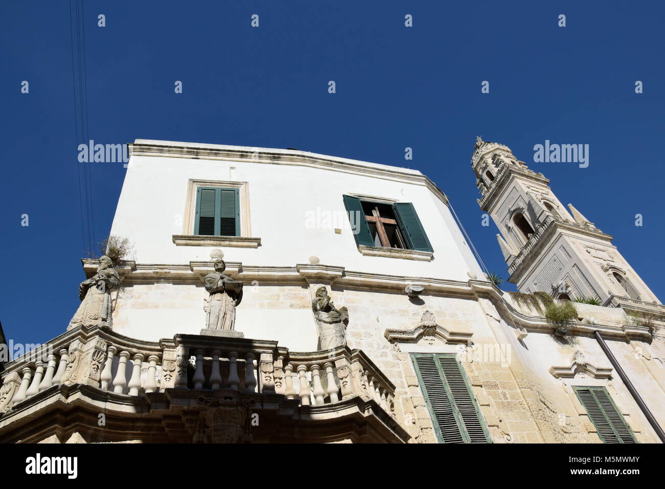 Typische Architektur in Lecce, Apulien, Italien Stockfotografie - Alamy