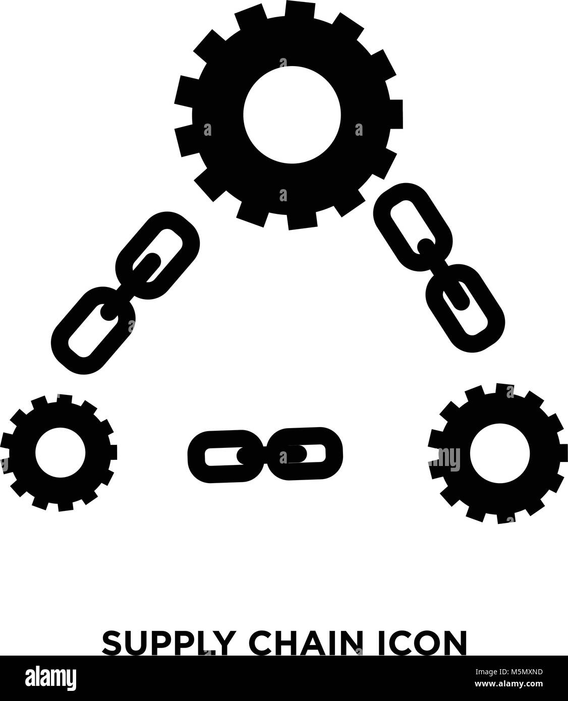 Supply Chain Management Background Design Stockfotos und -bilder Kaufen ...