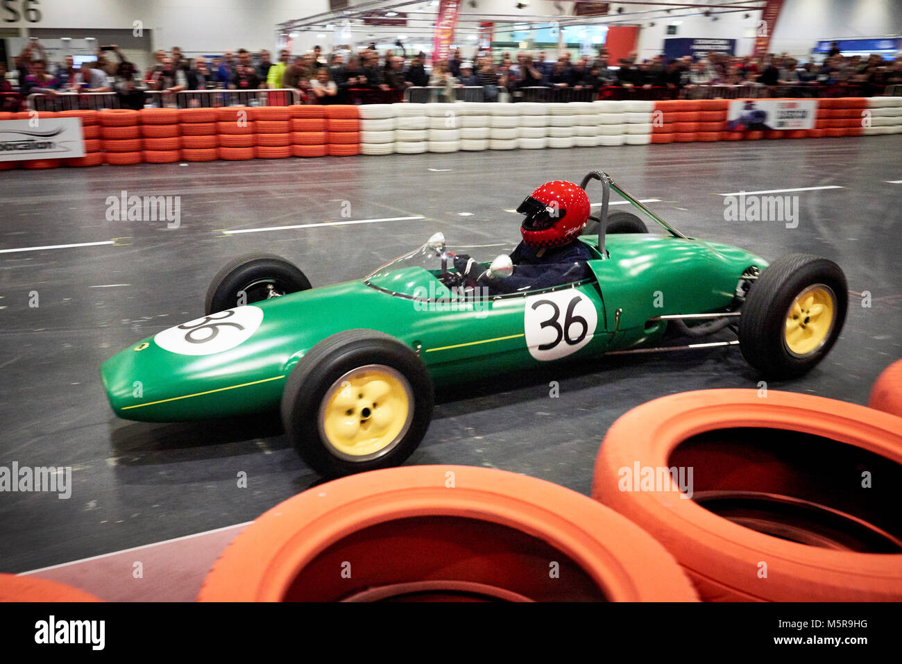1960 Lotus 20/22 Formel Junior Race Car. Im Excel Centre der London ...