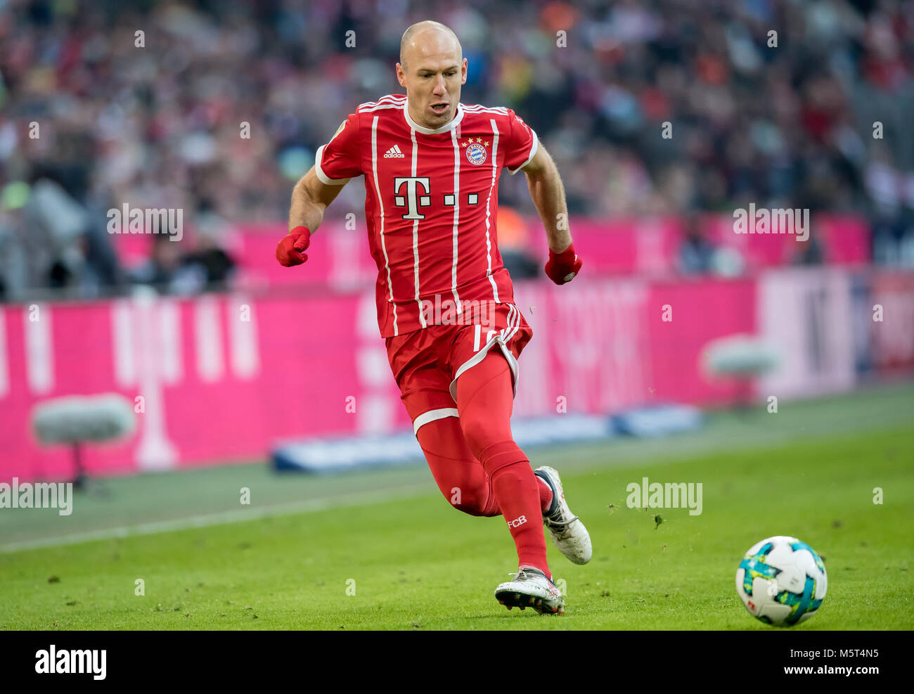 24. Februar 2018, Deutschland, München - Fußball, Bundesliga, FC Bayern ...