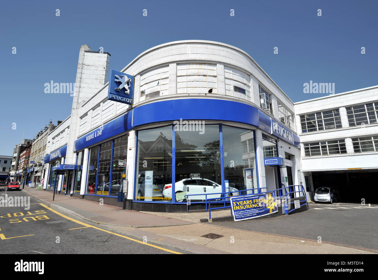 Rootes Motors Group's 1930er Werk in Maidstone, Kent, jetzt ein ...