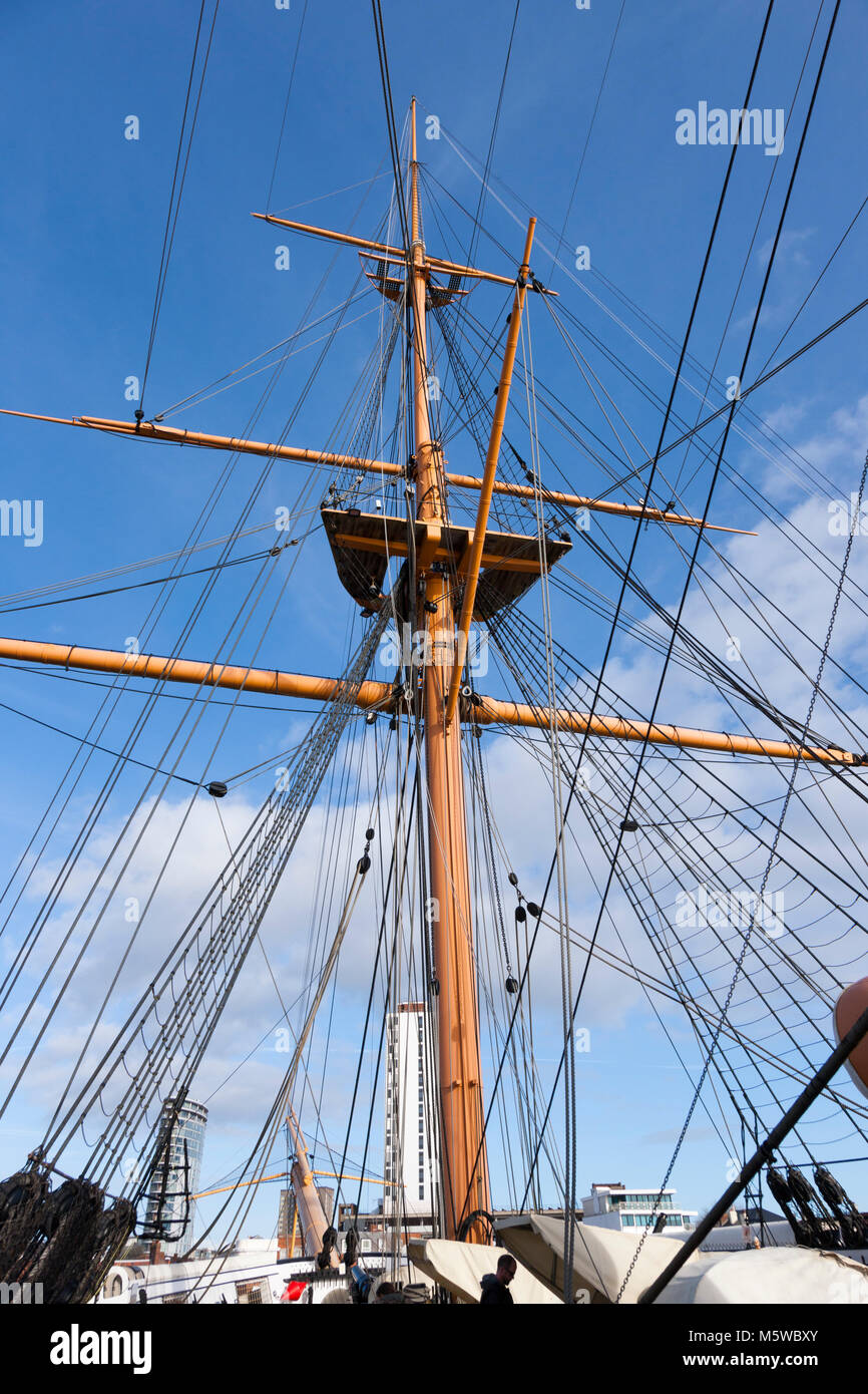 Topgallant Mast Stockfotos und -bilder Kaufen - Alamy