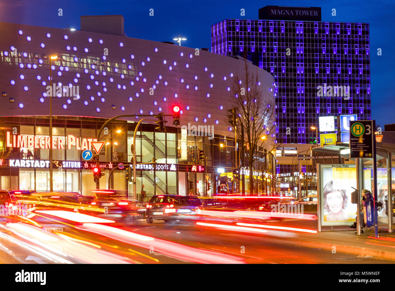 Berliner Platz, Platz, in der Innenstadt von Essen, Limbecker Platz ...