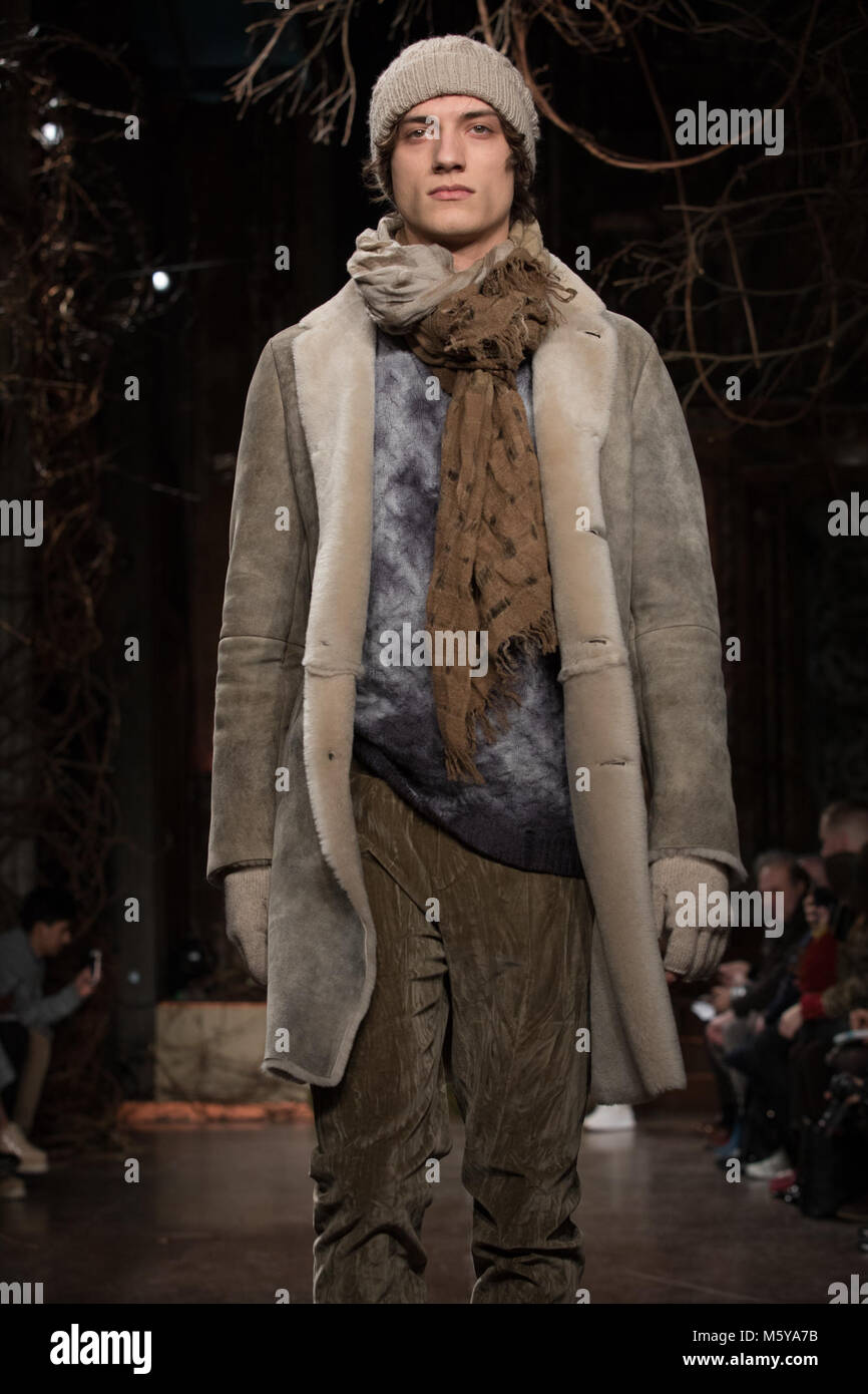 New York Fashion Week Herbst/Winter 2018 - John Varvatos - Catwalk mit ...